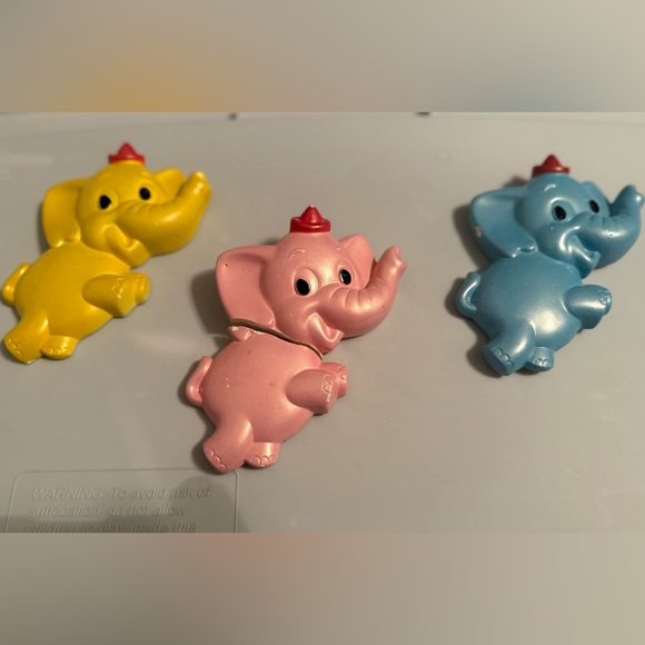 miller studio | Art | Vintage 972 Miller Studio Chalkware Elephant Trio ...